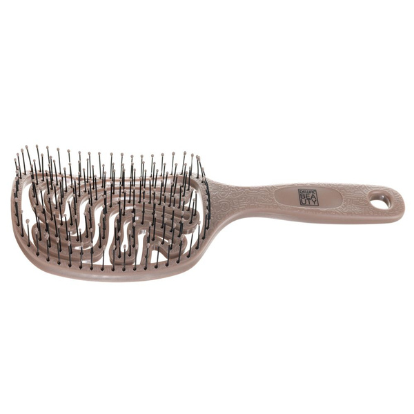 Расческа продувная DEWAL BEAUTY, арт. DBEF73-Brown, коричневый, Пластик ...