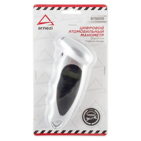Манометр для шин цифровой 0-7bar ARNEZI купить по выгодной цене в интернет-магазине OZON ...