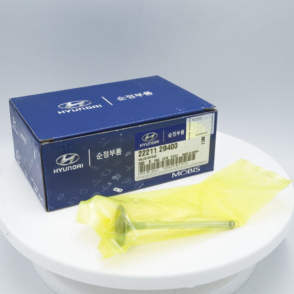 Клапан двигателя Hyundai Kia 222112B400 впускной для Hyundai Solaris ...