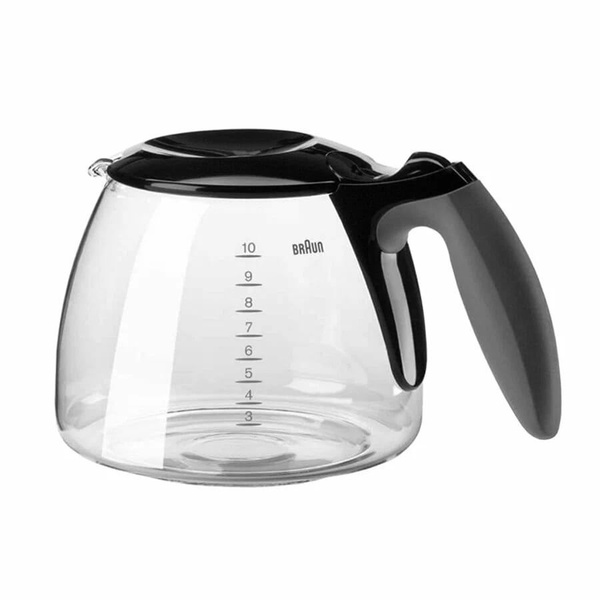 Колба с крышкой для кофеварки Braun KFK500 на 10 чашек 63104704 ...