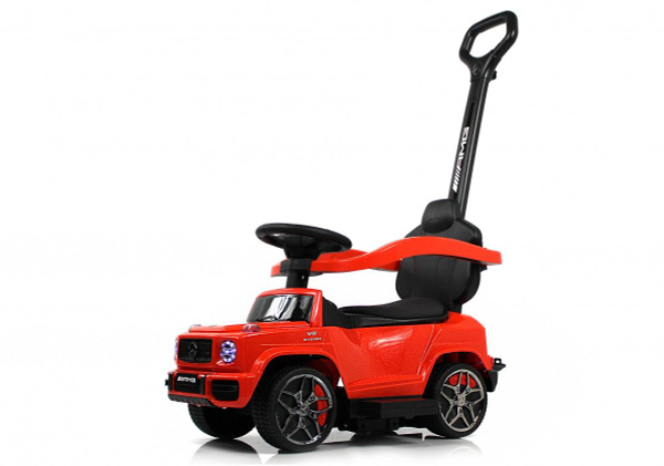 Каталка детская Mercedes-Benz G63 с ручкой Z001ZZ-C машина толокар ...
