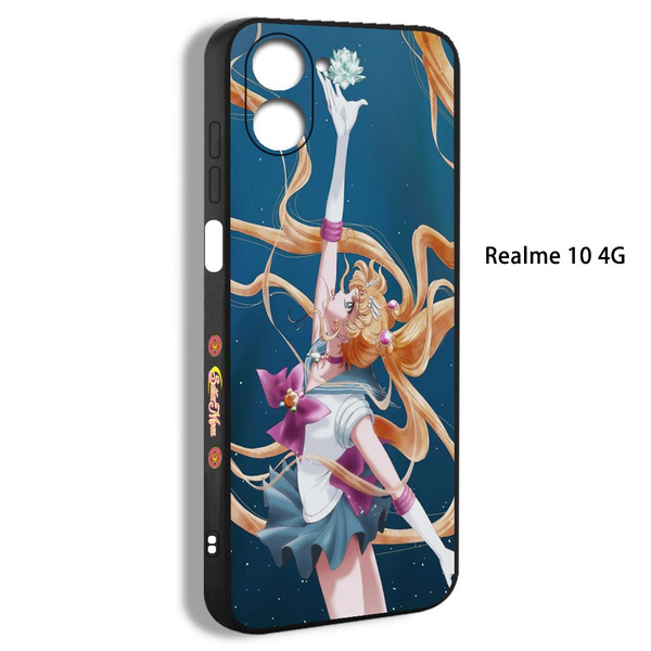 чехол на Realme 10 4g Сейлор Мун Sailor Moon Сейлормун Аниме милый рисунок Yis02 купить с