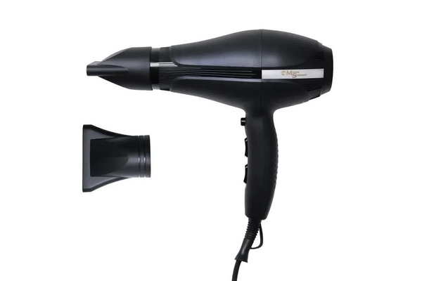 Фен для волос Mark Shmidt Профессиональный фен для укладки волос 2200W, чёрный, ionic,ceramic ...