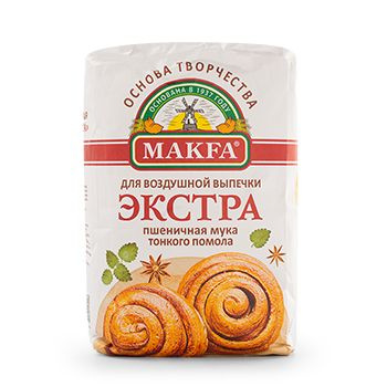 Мука пшеничная Макфа для выпечки Экстра 2кг, Россия - купить с ...