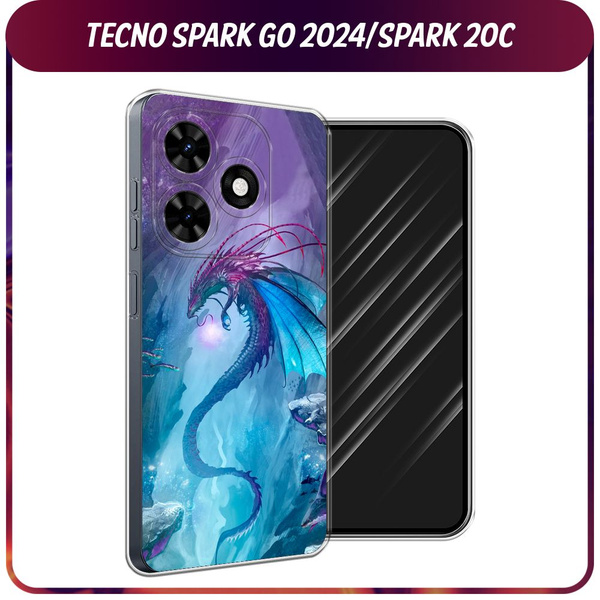 Силиконовый чехол на Tecno Spark Go 2024 Spark 20c Текно Спарк Го