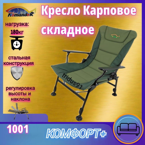 Komandor Кресло раскладное850х600х200 см - купить с доставкой по ...