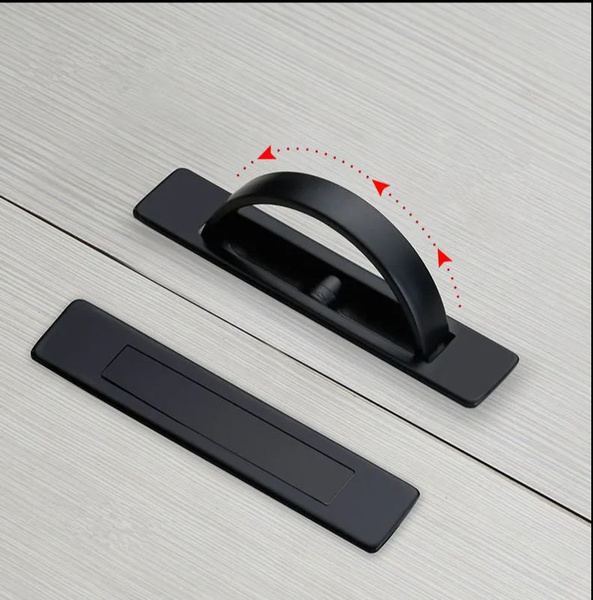 Ручка мебельная ZEUS furniture fittings 411 Врезная, Матовая, 1 шт ...