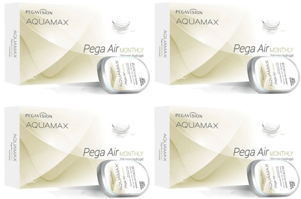 PegaVision Aquamax PEGA AIR -4.25 / 14.1 / 8.8, 24 штуки (4 пачки по 6 ...