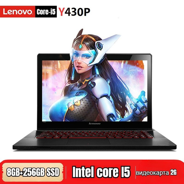 Ноутбук Lenovo Y430P, Core i5-4210M четвертого поколения, Независимая видеокарта GT850M@2G, 8 ...
