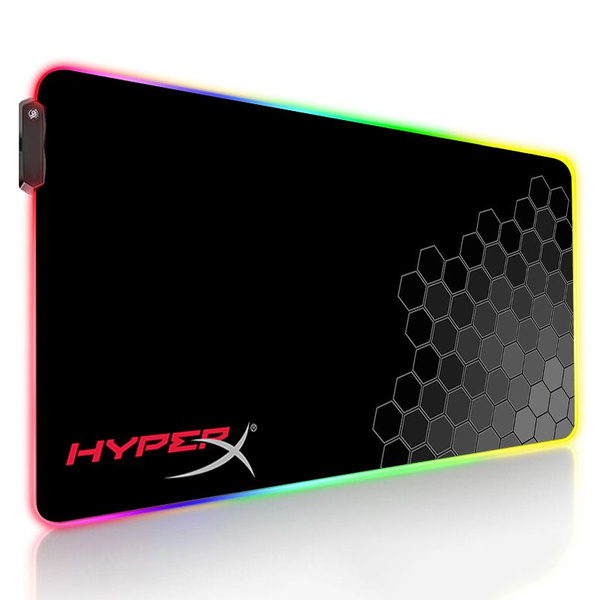 Коврик для мыши HyperX Светящийся коврик для мыши, XXL, горчичный ...