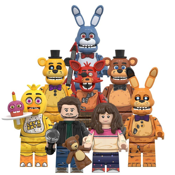 Набор минифигурок Пять Ночей с Фредди 8 шт / FNAF / Конструктор ...