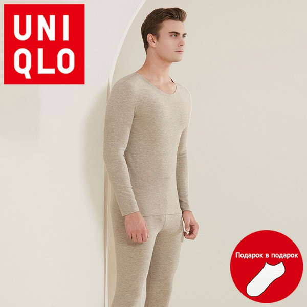 Комплект термобелья Uniqlo 54 - купить по выгодной цене в интернет-магазине OZON (1390827221)