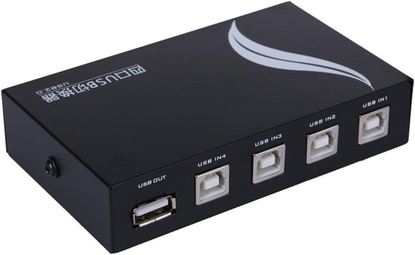 Коммутатор-концентратор с общим доступом к принтерам 4 порта USB MT ...