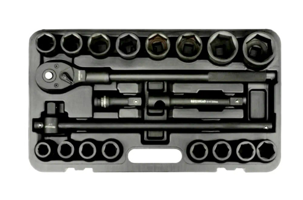 Набор головок грузовой 20 пр. АВТОДЕЛО 3/4" ударные 19-50мм. 39830 ...