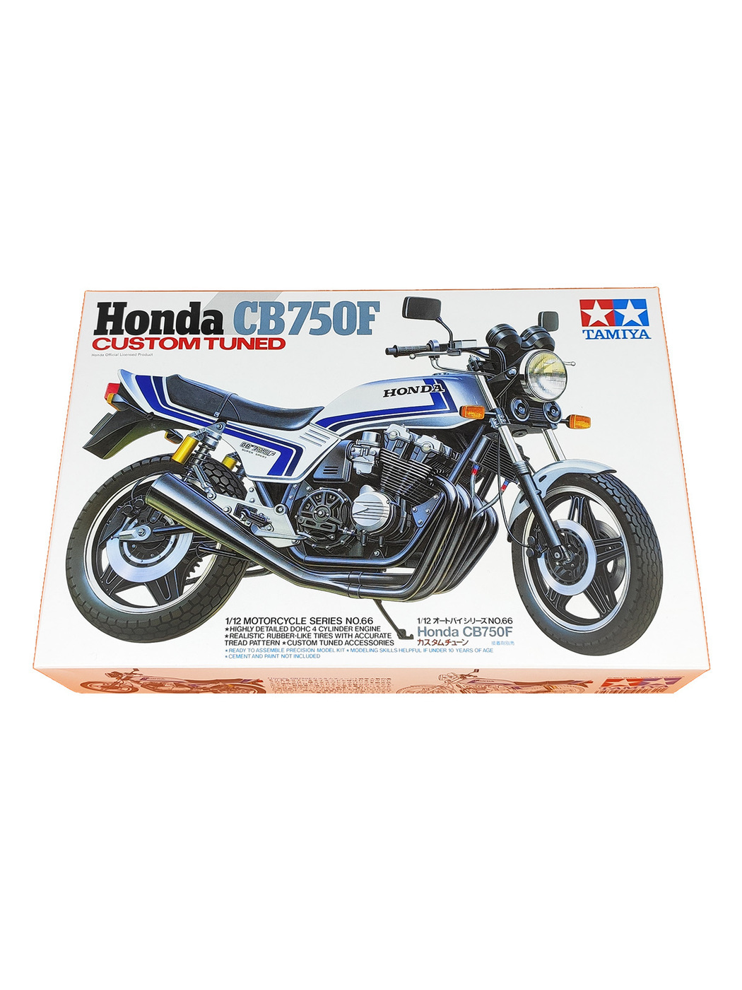 TAMIYA Мотоцикл Honda CB750F Custom Tuned — купить в интернет-магазине ...