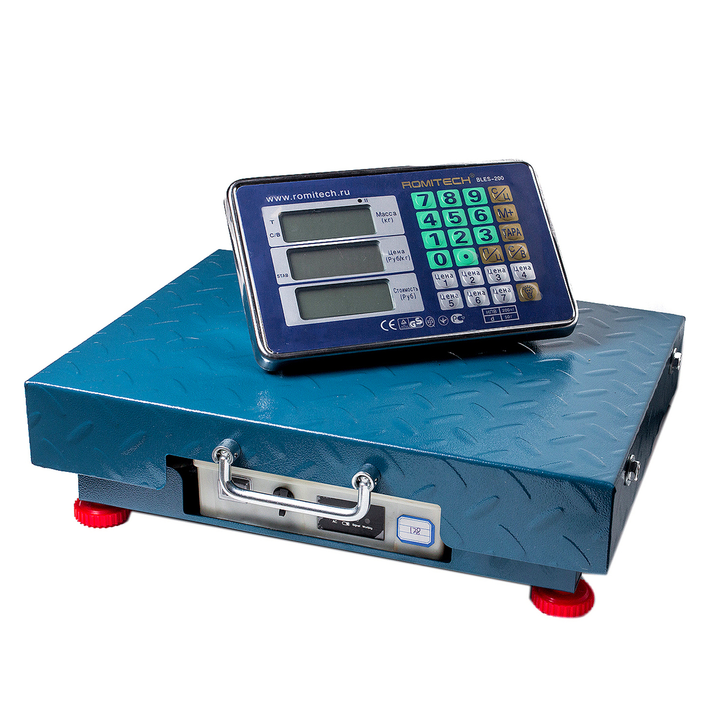 Торговые весы Romitech bles, 200 кг, 50 г купить по выгодной цене в ...