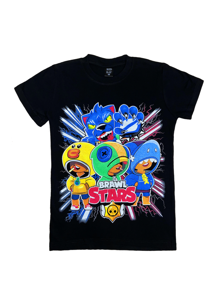 Футболка Brawl Stars Леон - купить по выгодной цене в интернет-магазине ...