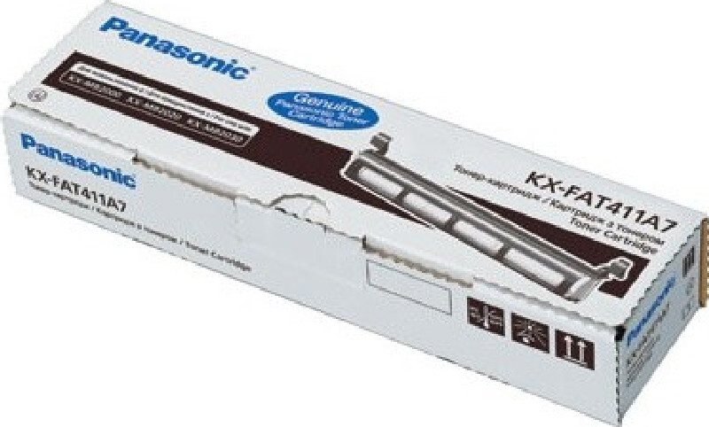 Расходник для печати Panasonic KX-FAT411A7 черный (2000стр.) для KX ...