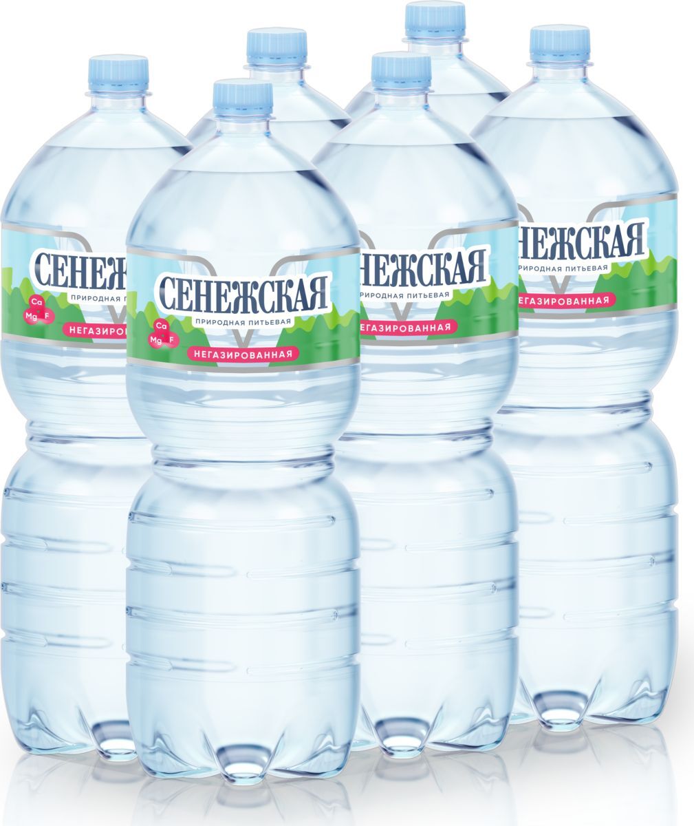 Вода Сенежская негазированная, 6 шт по 3 л — купить в интернет-магазине ...
