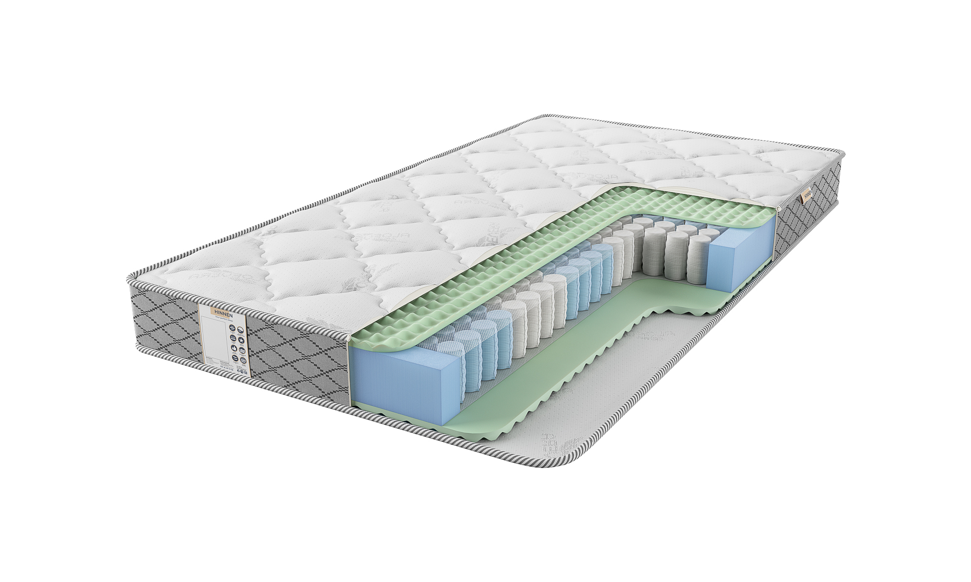 Матрас Hinnen Base Balance, 90x200 см - купить по выгодной цене в ...