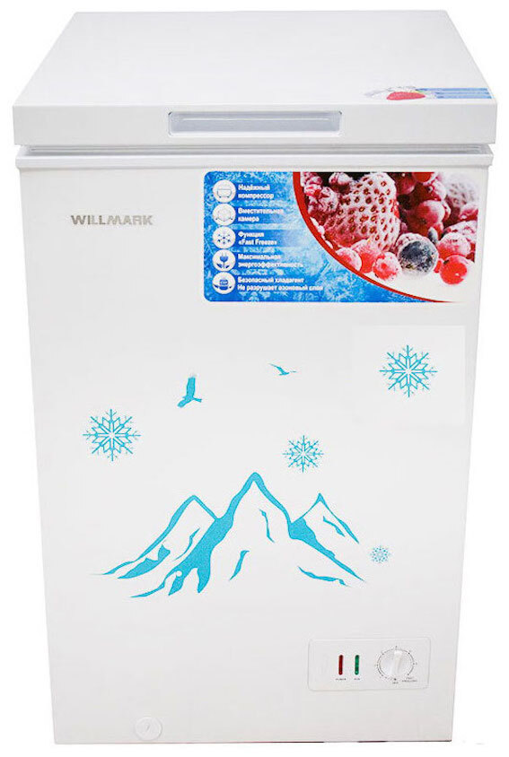 Морозильник-ларь WILLMARK СF-120CS белый - купить по выгодной цене в интернет-магазине OZON