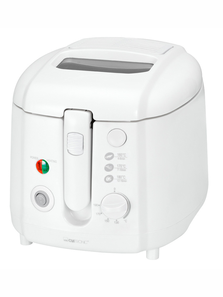 Фритюрница Clatronic, 2.5 л, белый купить по выгодной цене в интернет ...