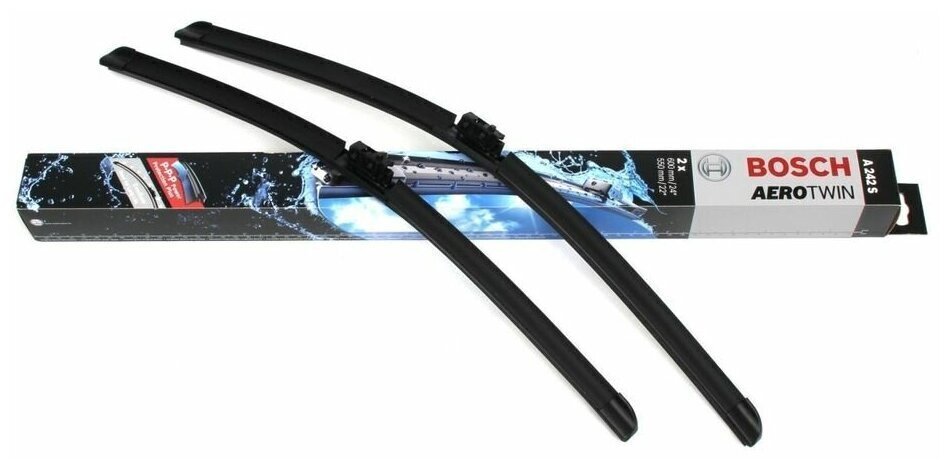 Комплект бескаркасных щеток стеклоочистителя Bosch 3397014242 ...