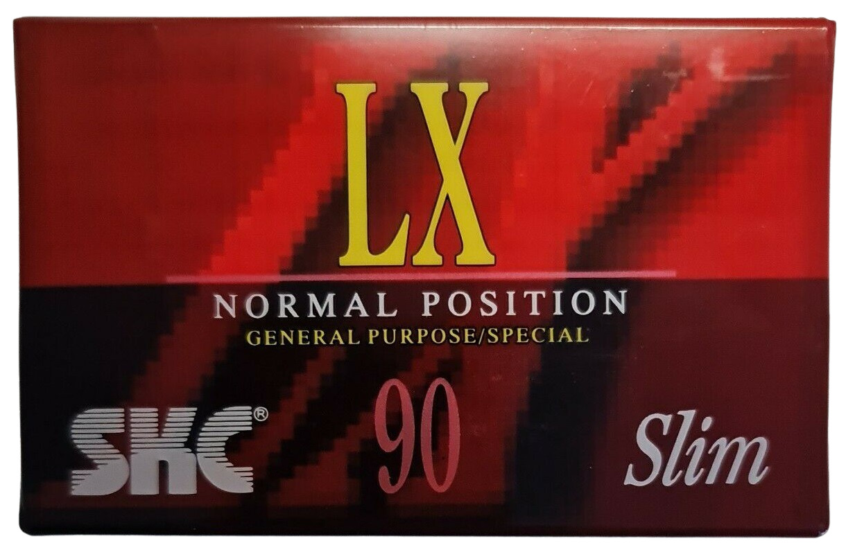 SKC LX 90 Slim Оригинальная аудиокассета новая, запечатанная — купить в интернет-магазине OZON с ...