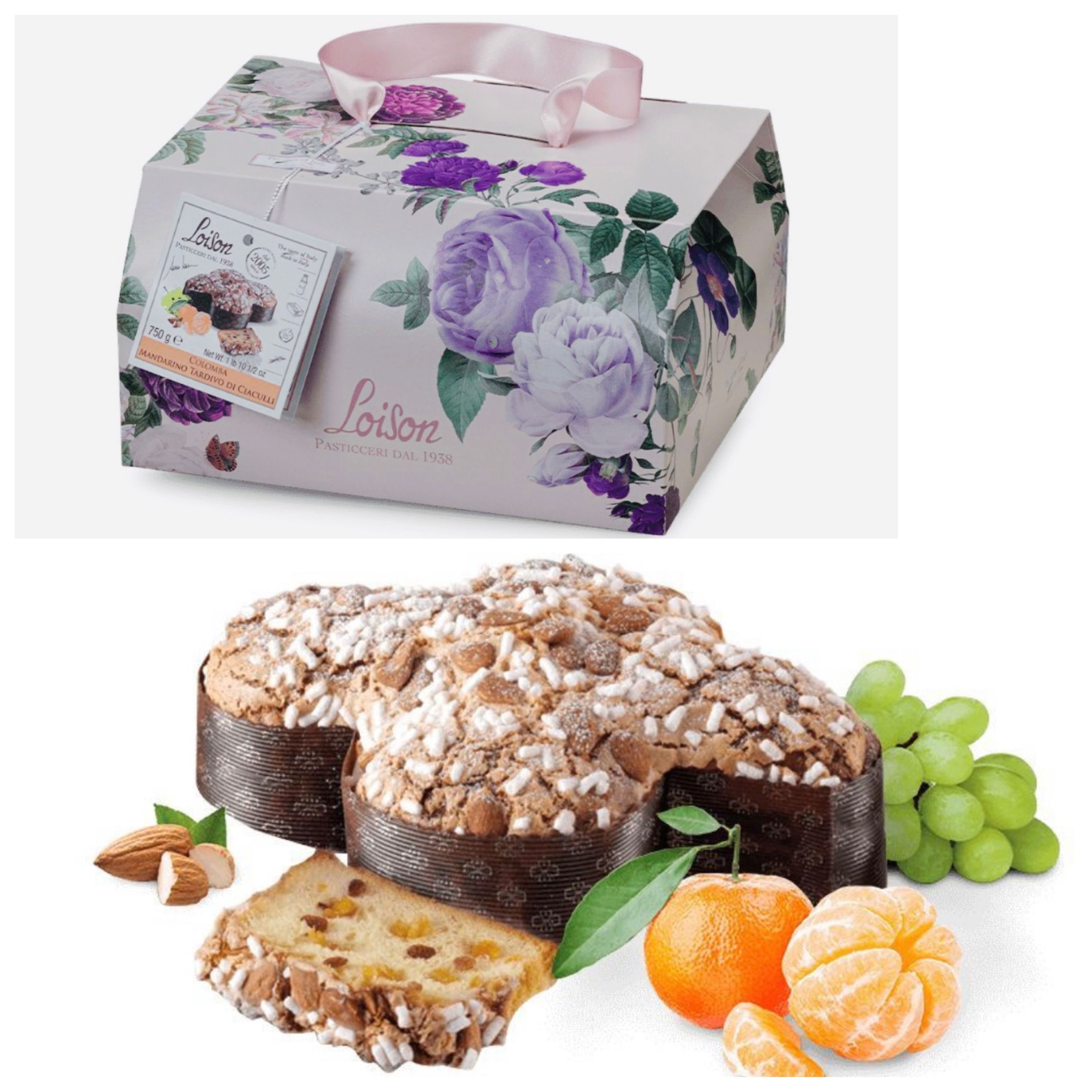 Итальянский Кекс (Кулич) Loison Colomba Mandarin Late from Ciaculli ...