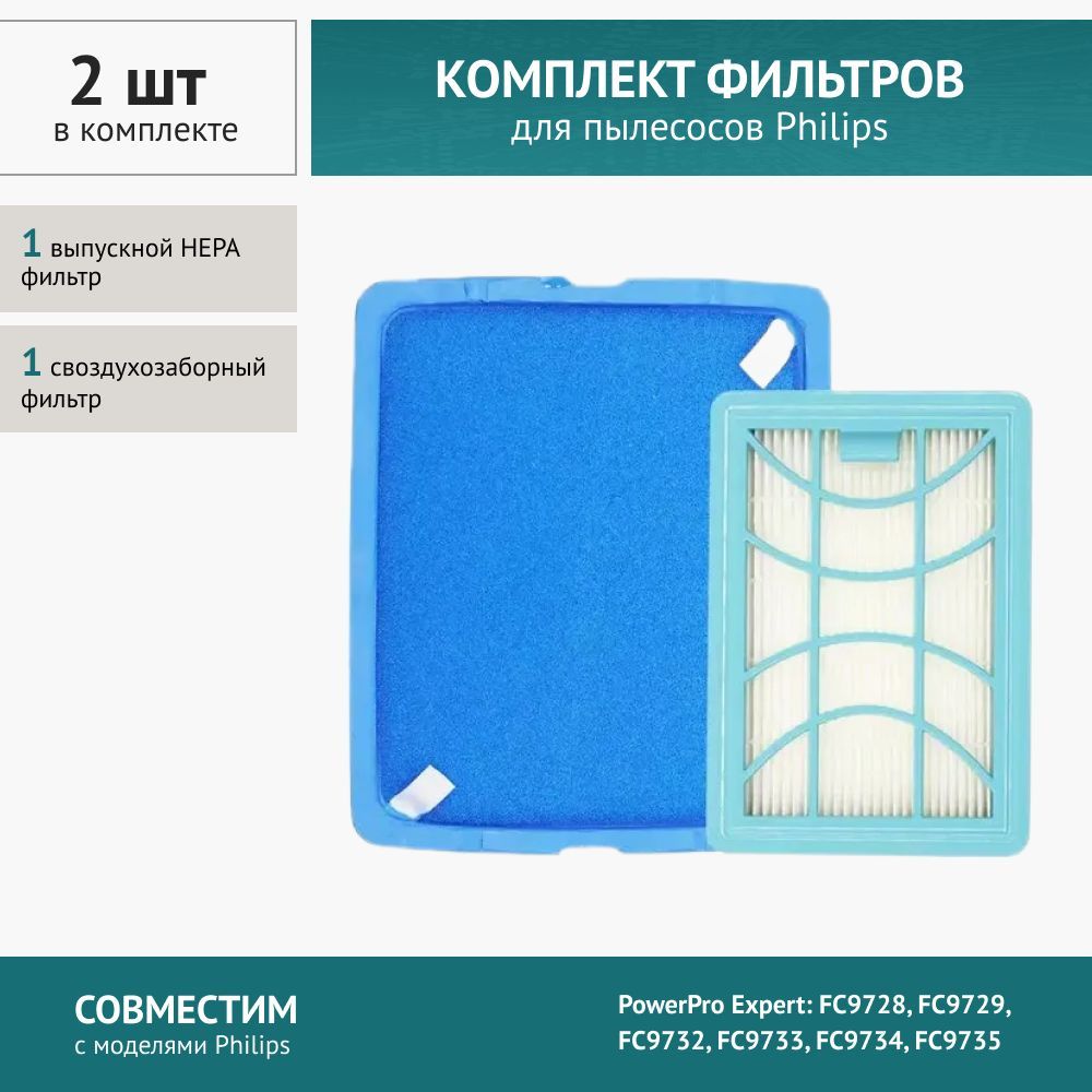 Фильтр для Philips Powerpro Expert Fc9733/01 купить на OZON по низкой цене