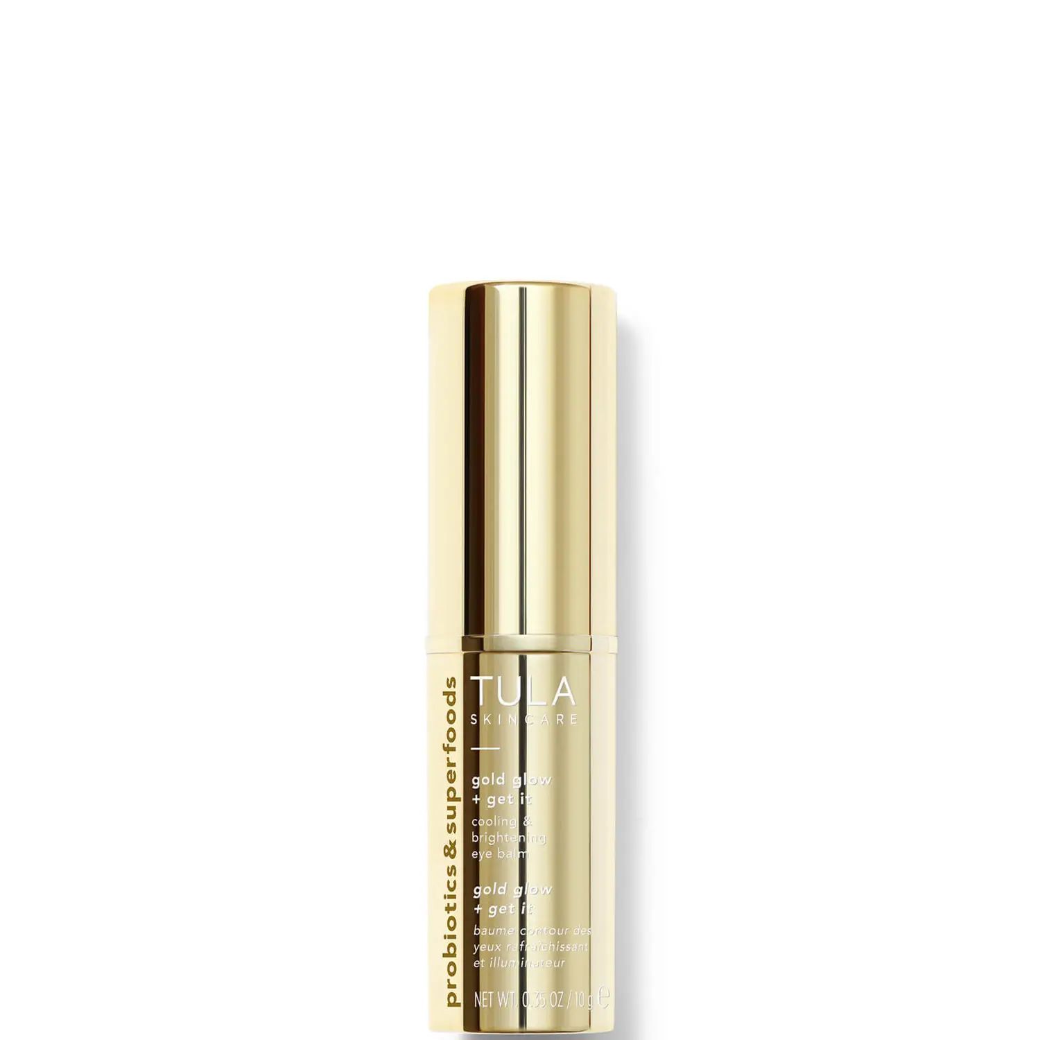 TULA Skincare gold glow get it cooling brightening eye balm 10g OZON 1218940292
