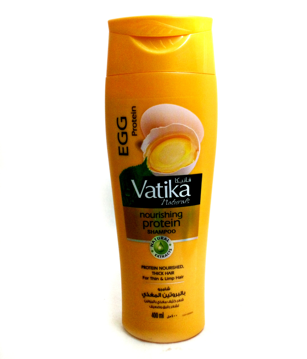 Vatika Шампунь для волос Dabur Egg яичный 400мл — купить в интернет ...