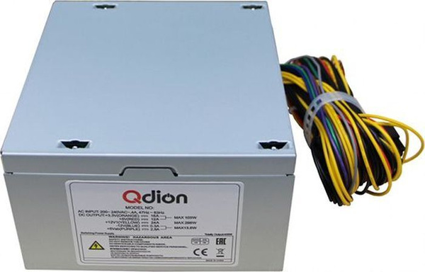 Qdion Блок питания компьютера Блок питания Q-dion ATX 350W, QD-350PNR, 350 Вт (QD-350PNR ...