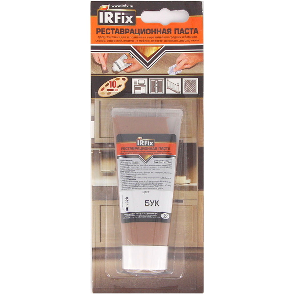 Паста реставрационная IRFix Бук, 55г - купить с доставкой по выгодным ценам в интернет-магазине ...