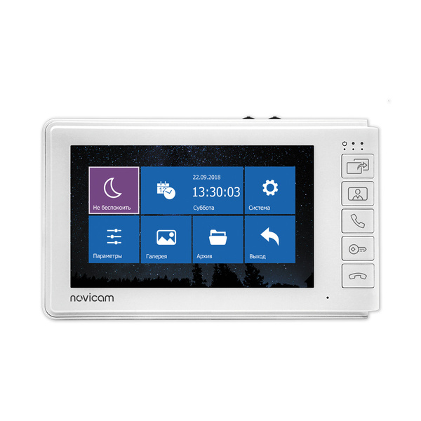 Видеодомофон Novicam SMILE 7 HD, 1024x600 купить по низким ценам в интернет-магазине OZON ...