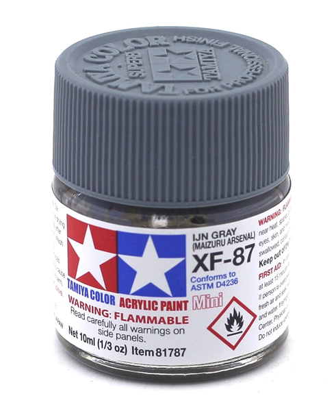 Tamiya XF-87 IJN Gray (Maizuru Arsenal), Японский корабельный серый ...