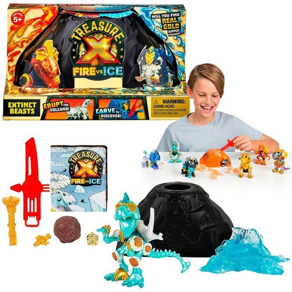 Treasure X (Moose) Treasure X Игровой набор Вулкан "Огонь vs Лед" 41590 (41571) - купить с ...