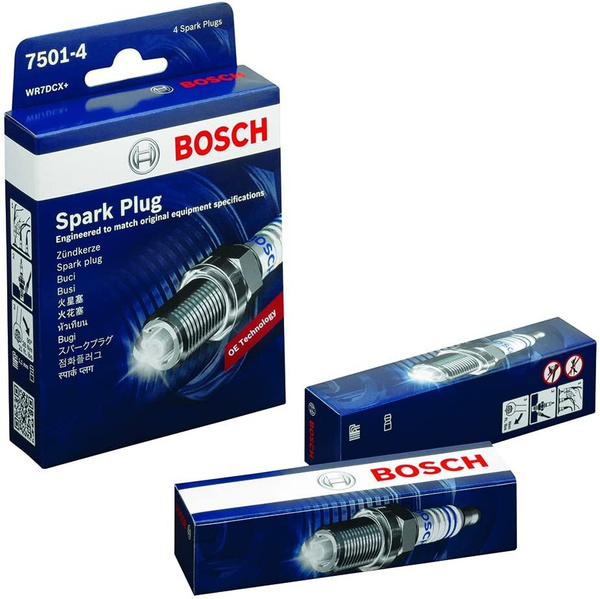 Комплект свечей зажигания Bosch WR7DCX+ - купить по выгодным ценам в ...