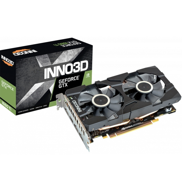 Видеокарта Inno3D GeForce GTX 1660 Ti, 6 ГБ GDDR6, GDDR6 - купить по ...