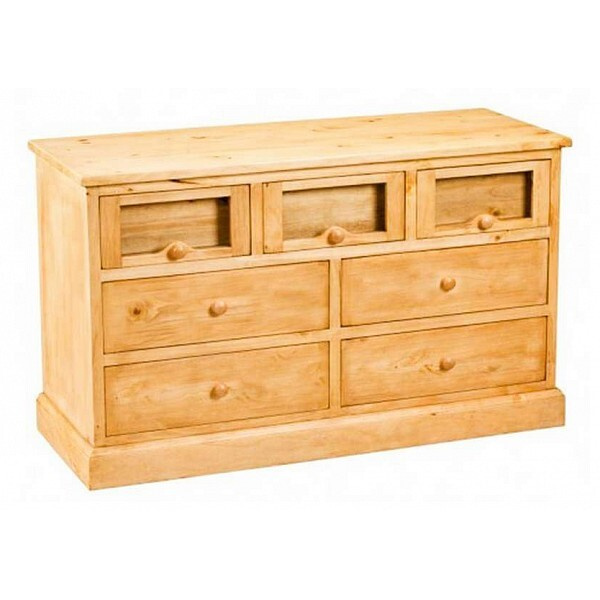Комод Волшебная сосна Com 4+3G VSN_COM-4-3G, 130x50x78 см - купить по ...