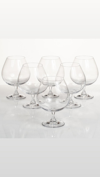 Набор бокалов CRYSTALITE BOHEMIA для коньяка, для бренди, 690 мл ...