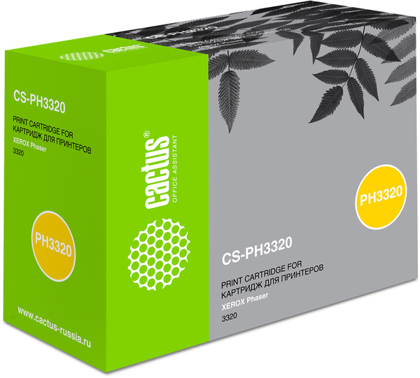 Расходник для печати Cactus 106R02304, Черный (black), для лазерного ...