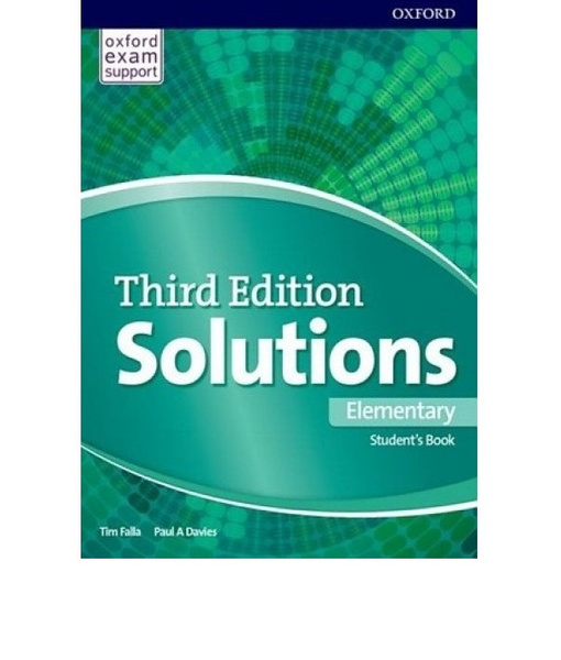 Solutions. Elementary. Student's Book - купить с доставкой по выгодным ...