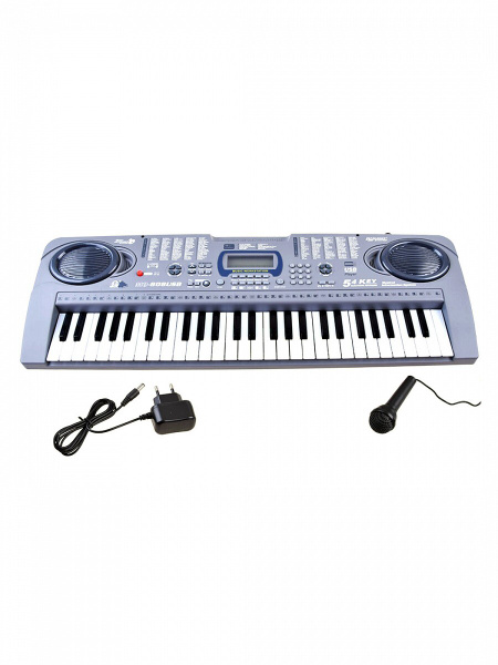 Синтезатор с микрофоном 54 клавиши, LCD дисплей, USB MQ-808USB - купить ...