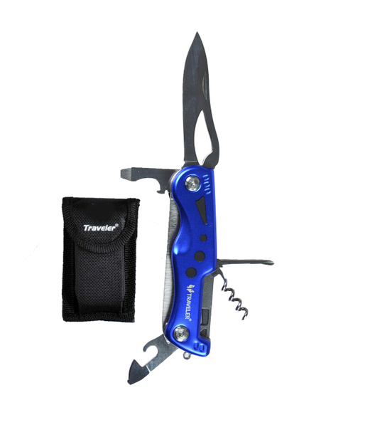 TRAVELER multi-function tool -9 функций DMS001 купить на OZON по низкой цене (269246494)