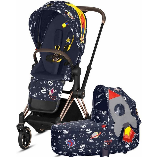 Коляска 2 в 1 Cybex Priam III Fashion Edition Space Rocket by Anna K на ...