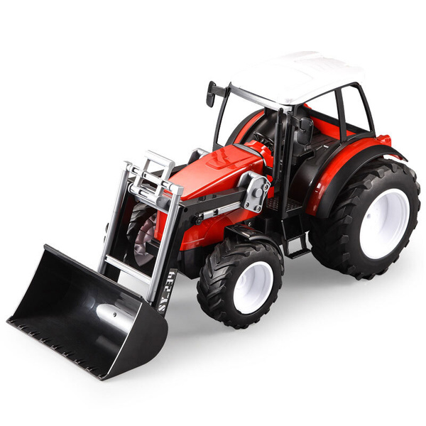Трактор Double Eagle сельскохозяйственный с погрузчиком, 1/16 E234-003 - купить с доставкой по ...