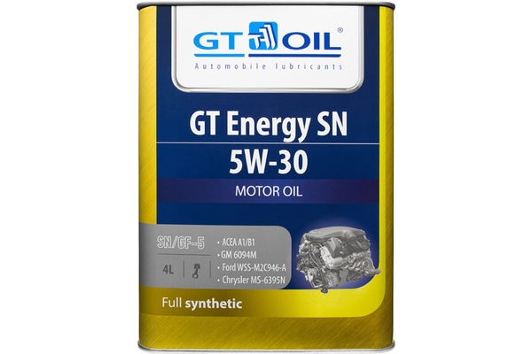 Масло моторное GT OIL 5W-30 Синтетическое - купить в интернет-магазине ...