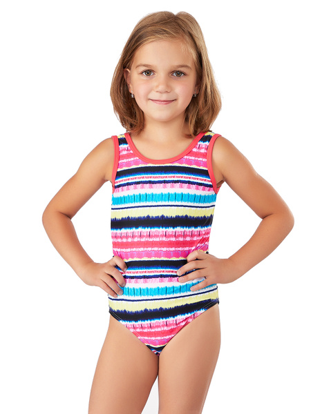 Купальник слитный Девочки Lowry разноцветный, размер 158, 164 Китай купить c доставкой на OZON ...