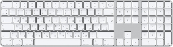 Ножничная клавиатура Apple Magic Keyboard c Touch ID и Numeric Keypad ...